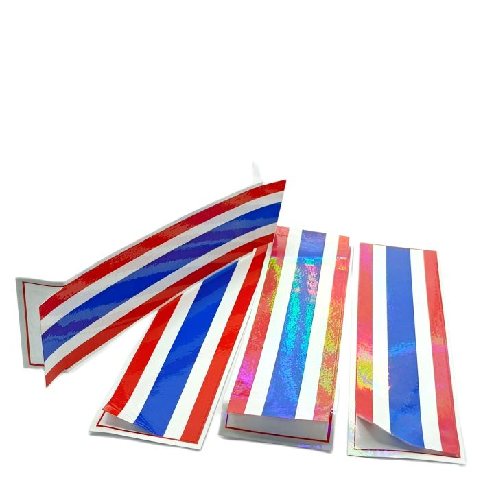 Thai Flag Front Shock Stickers - 2-Pieces Set - Thai Concept Motorcycle ...