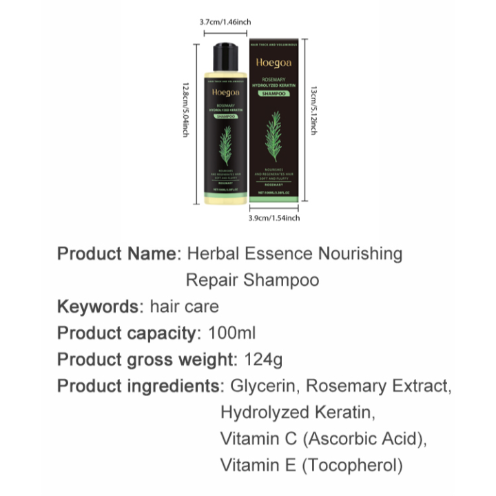 Shampoo Conditioner Portable Repair Shampoo Oil-control Fluffy Improve ...