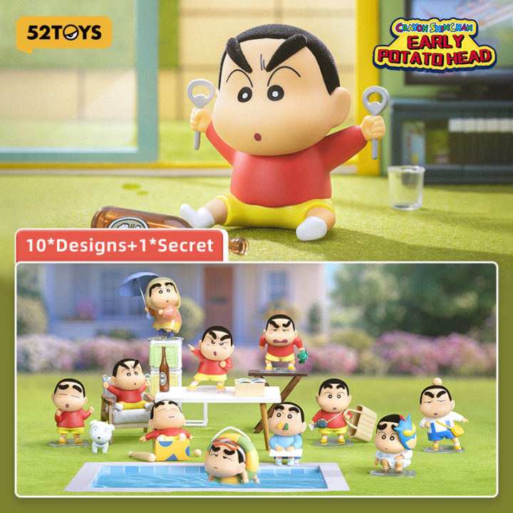 52TOYS Crayon Shinchan-Early Potato Head Series Blind Box Figure Toy ...