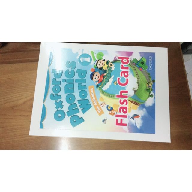 Flashcard giáo trình Oxford phonics word 1 (khổ A5, 2 mặt) | Lazada.vn