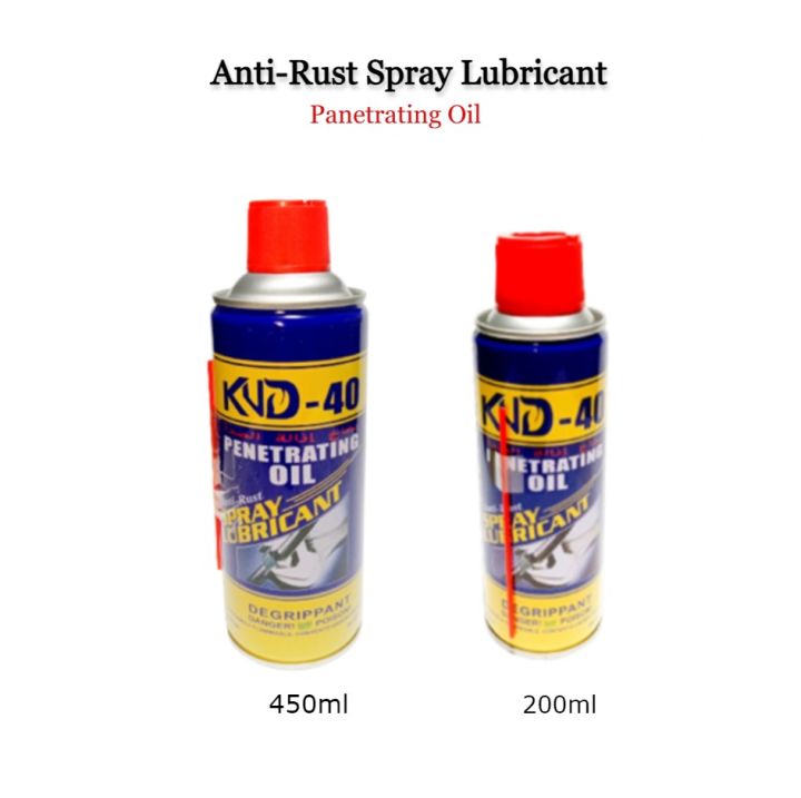 Anti Rust Remover And Panetrating Oil Spray Lubricant 200ml ,450ml ...