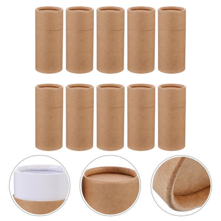 Paper Box Tube Cardboard Kraft Tubes Gift Cylinder Bottle Container ...