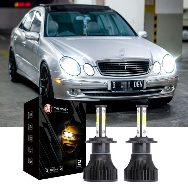 ไฟ Led สำหรับ Carcompatible โปรเจคเตอร์สำหรับ Mercedes Benz W211 W210 ...