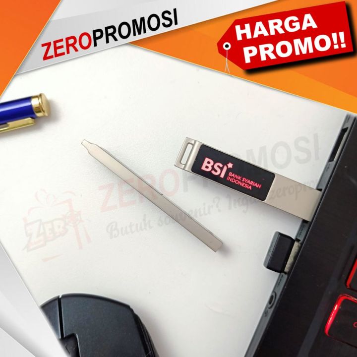 Flashdisk LED Metal FDMT27 Custom Logo – USB Premium dengan Efek Cahaya ...