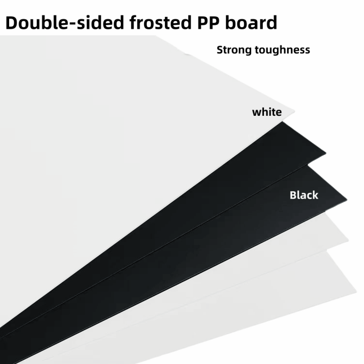 pp sheet frosted plastic sheet hard black white pvc plastic sheet soft ...
