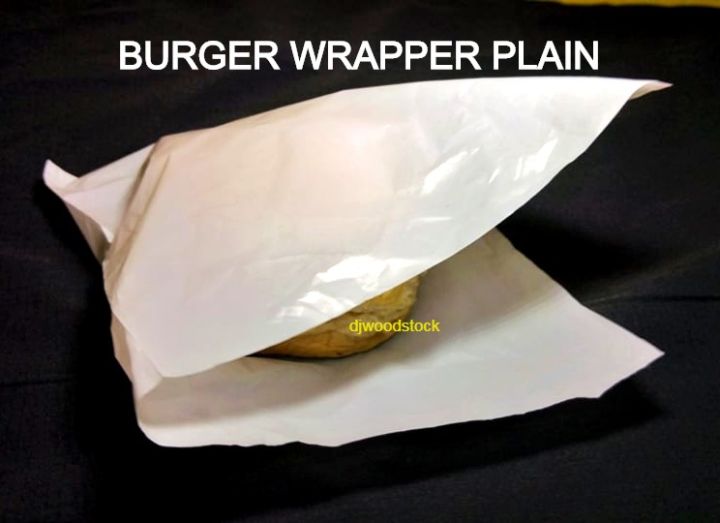 Sandwich or Burger Wrapper 100 pcs per pack | Lazada PH