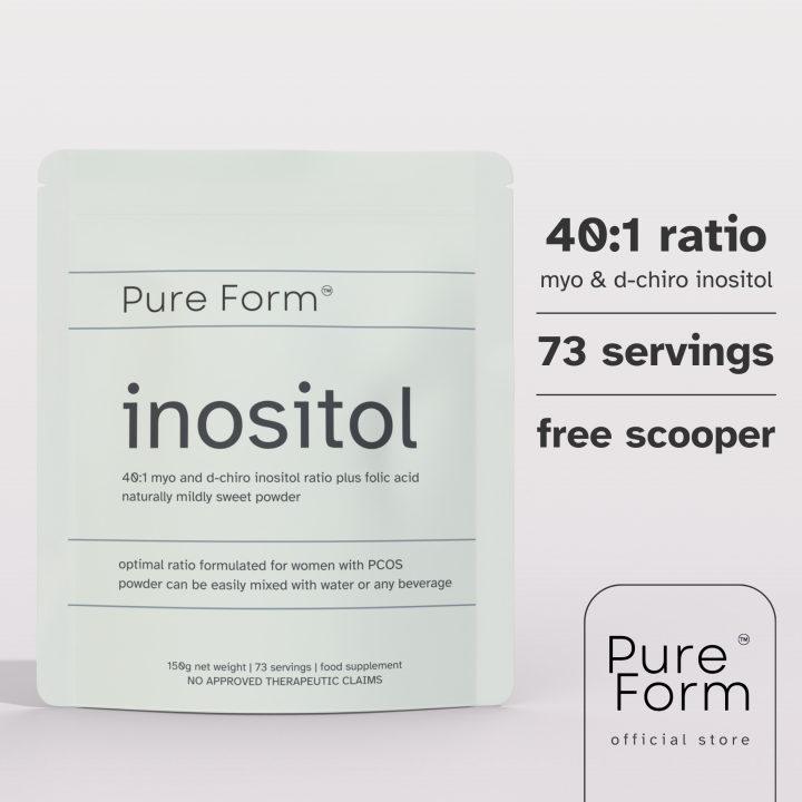 Pure Form Inositol Powder | 40:1 Myo-Inositol and D-Chiro-Inositol w ...