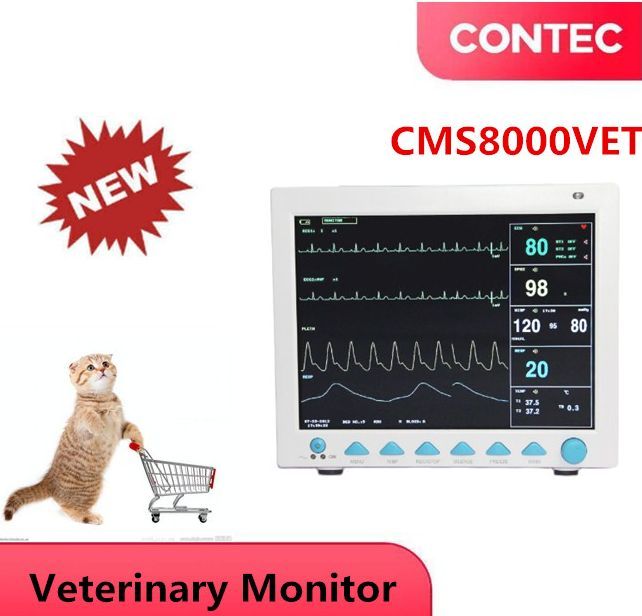 CONTEC Veterinary ICU vital Signs Patient monitor Multi-Parameter ...