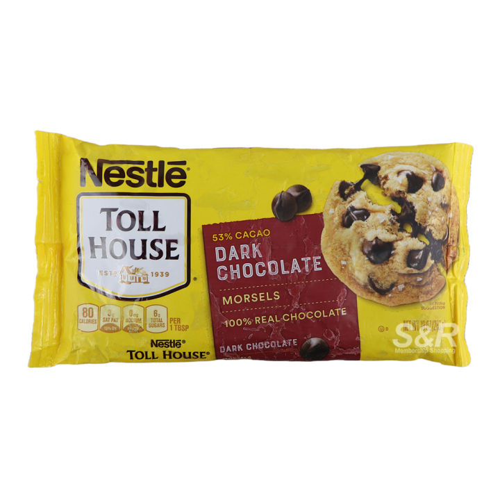 Nestle Toll House Dark Chocolate Baking Chips 283g | Lazada