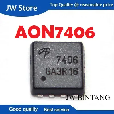 AON7406 AO7406 AON 7406 30V N-CH MOSFET aneka transistor mosfet dan IC ...