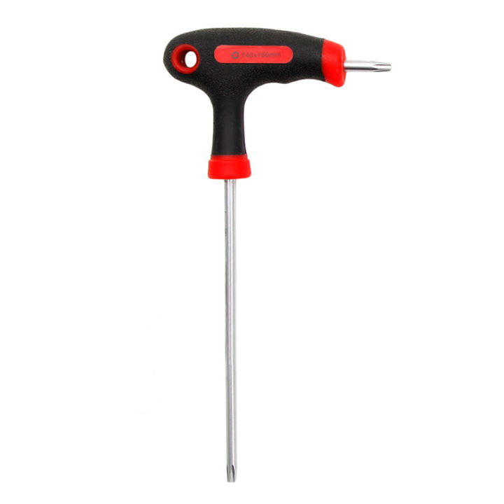 T-Handle Grip Torx & Hex Allen Key Screwdriver Driver Tool T10/15/20/25 ...