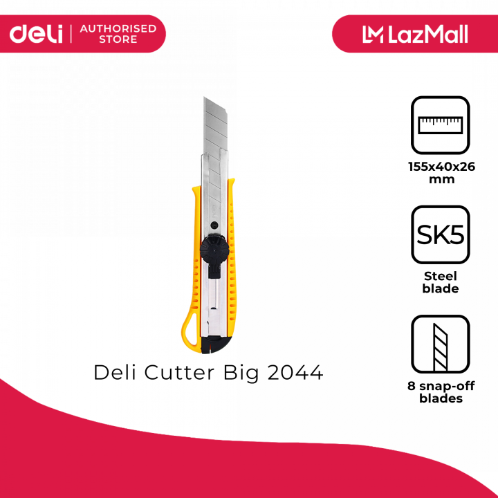 Deli Desktop Supplies- Cutter Big 2044 [75322044] | Lazada PH