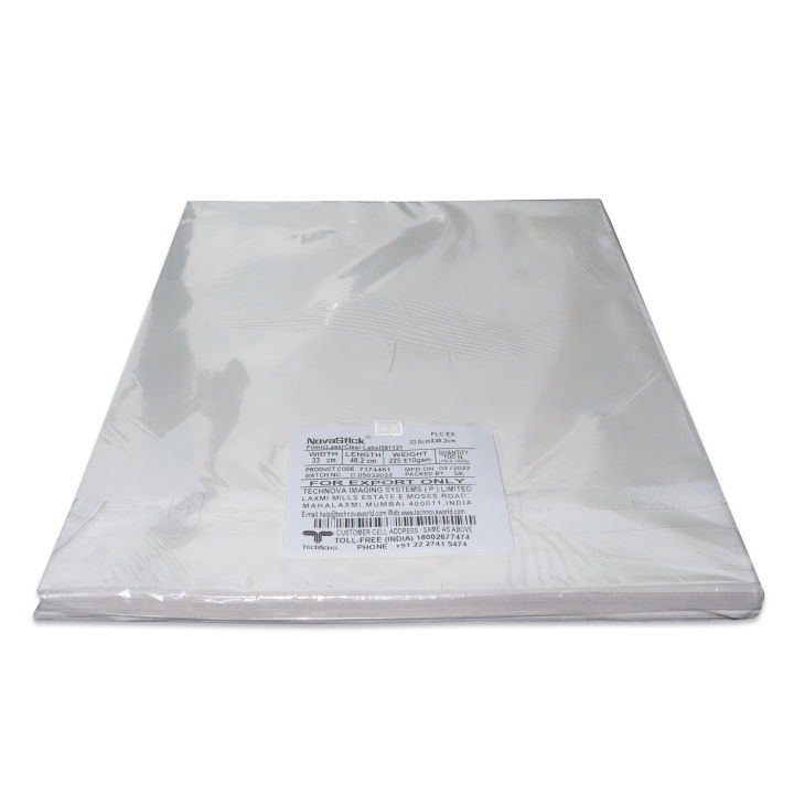 NovaStick Clear Self-Adhesive 225gsm 13x19 100's/pack | Lazada PH