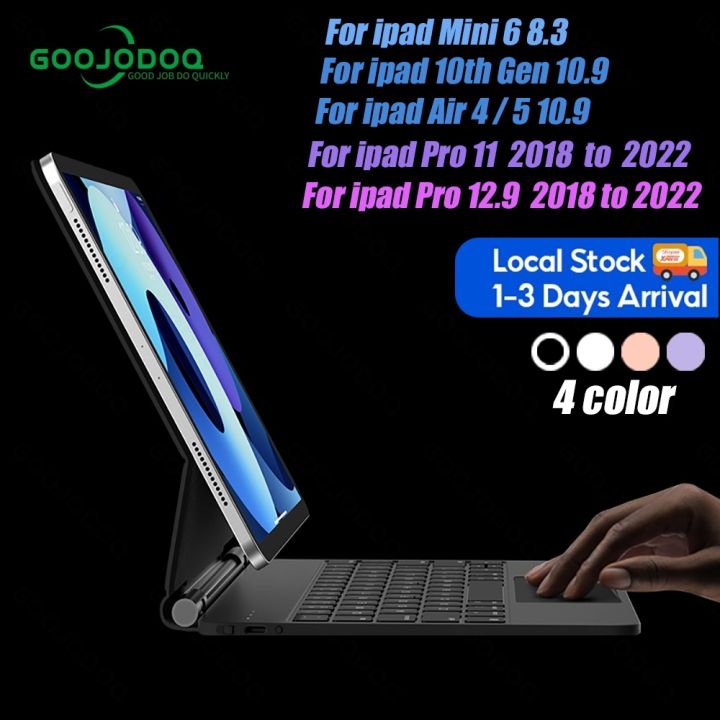 GOOJODOQ Magic Keyboard for ipad Pro 11 12.9 Air 4 5 10th Gen Mini6 ... GOOJODOQ Magic Keyboard for ipad Pro 11 12.9 Air 4 5 10th Gen Mini6 ...