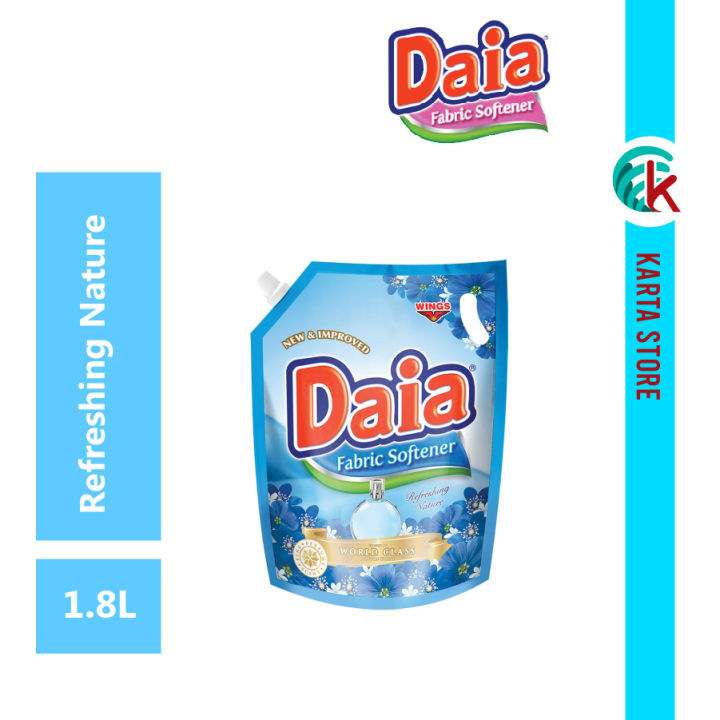 Daia Fabric Softener Refreshing Nature 1.6L Pouch | Lazada