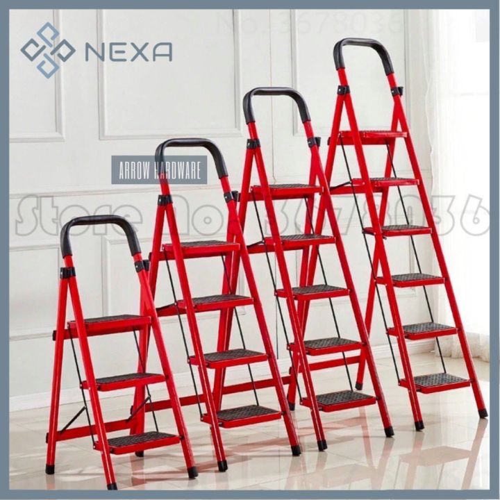 NEXA Household Aluminum Folding Step Ladder | Lazada PH NEXA Household Aluminum Folding Step Ladder | Lazada PH