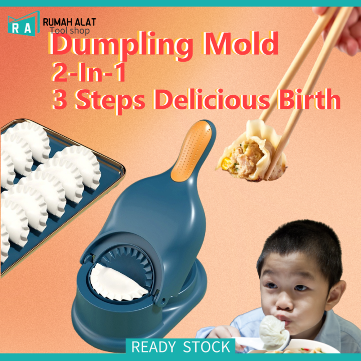 2-in-1 Dumpling Mould Acuan Karipap Dough Pressing Tools Acuan Karipap ...