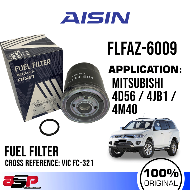 AISIN Fuel Filter for Mitsubishi L200, L300, Adventure, Strada, Pajero ...