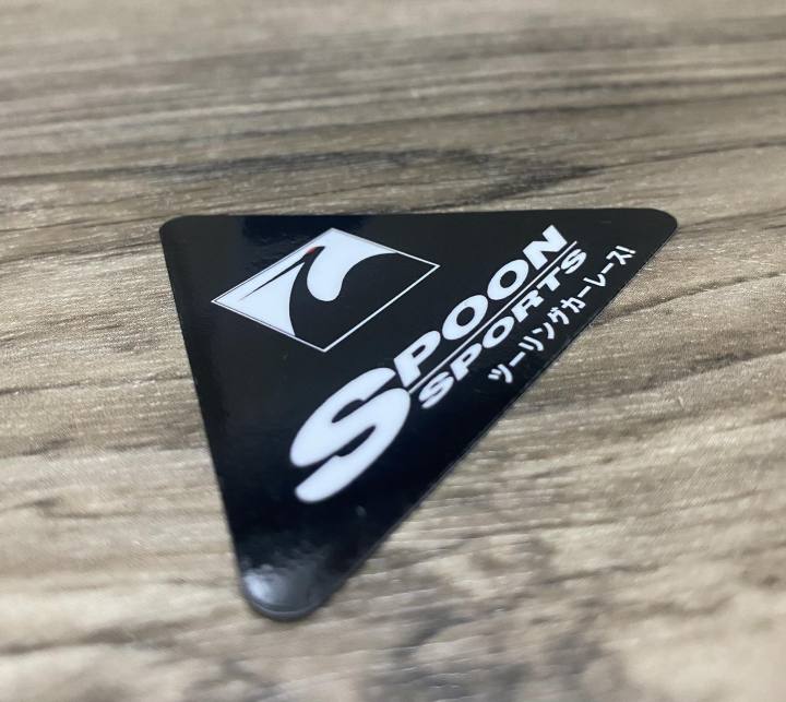 Spoon Sports (All Black) Sticker | Lazada PH