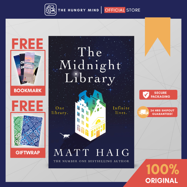 [HARDCOVER] The Midnight Library by Matt Haig (Original) Books with ...