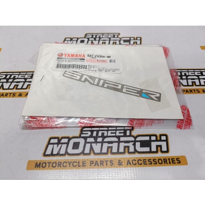 GENUINE STICKER GRAPHIC 7 (YAMAHA) FRONT PANEL SNIPER 155 VVA155Rcool ...