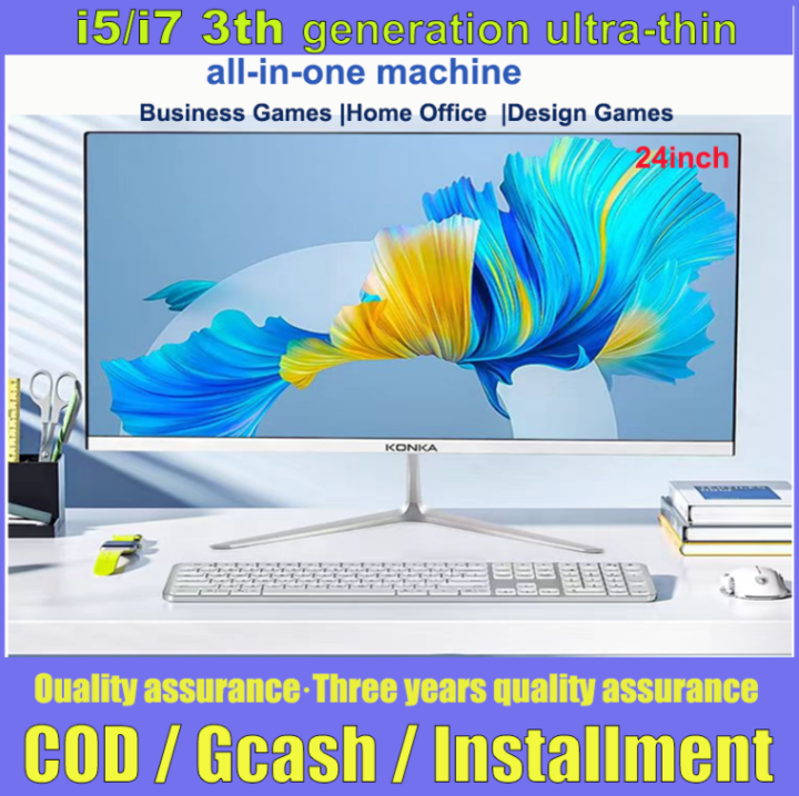 All In One Desktop Pc Gaming Desktop Computer Set 24inch Display With