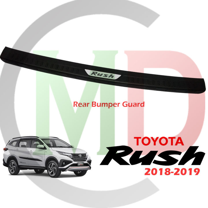 Toyota Rush 2018-2019 Rear Bumper Step Sill Guard | Lazada PH