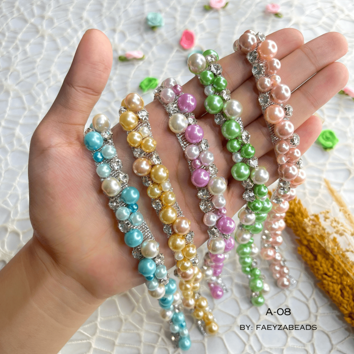 Payet Rangkai Mutiara Jahit N8 / Payet Mutiara / Paye Kebaya / Payet ...