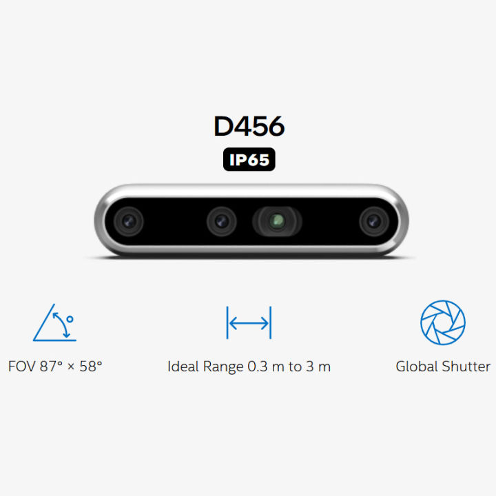 Intel® RealSense™ Depth Camera D456 | Lazada Singapore
