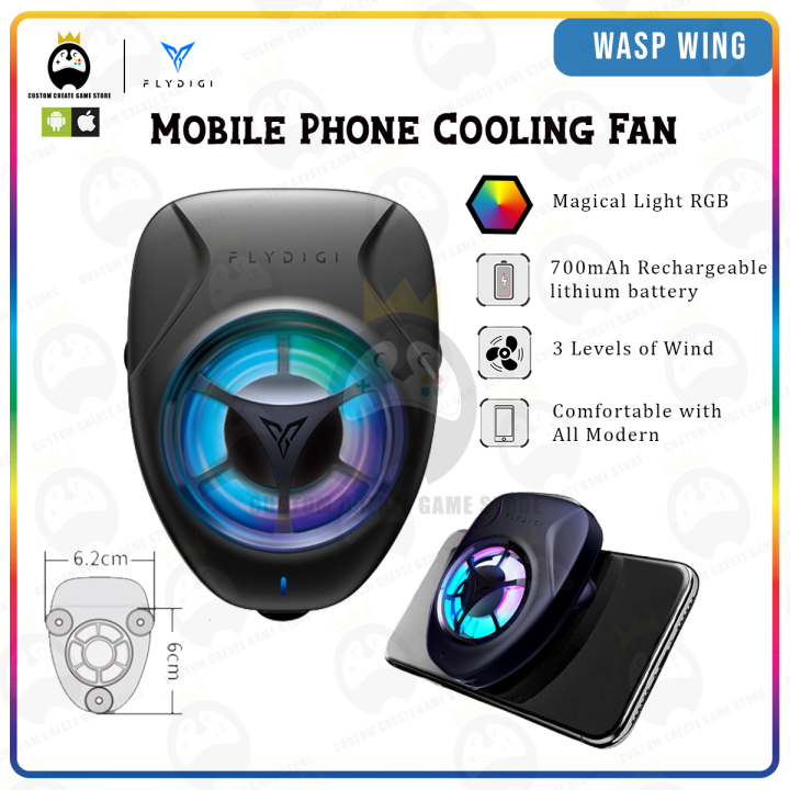 Flydigi Wasp Wing Mobile Phone Cooling Fan[readystock] | Lazada