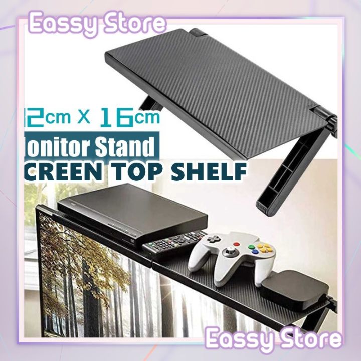 Adjustable Large Screen Top Shelf Screen Caddy TV Box Storage Bracket ...