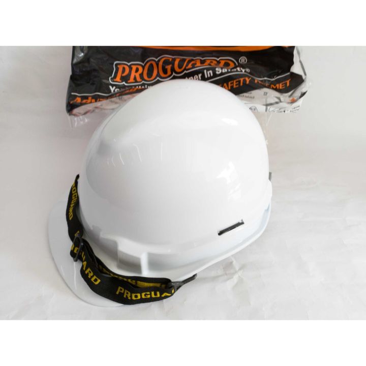 Proguard Sirim approved Safety helmet adjustable size white colour or ...