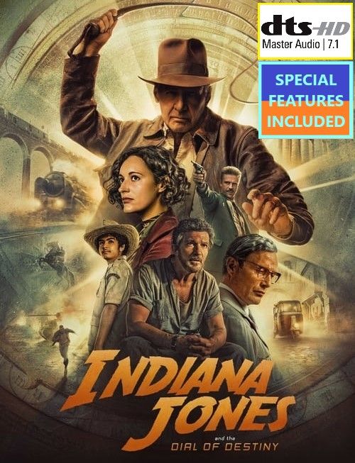 BLURAY Indiana Jones And The Dial Of Destiny (2023) [DTS HDMA 7.1] Action Adventure i584 ...