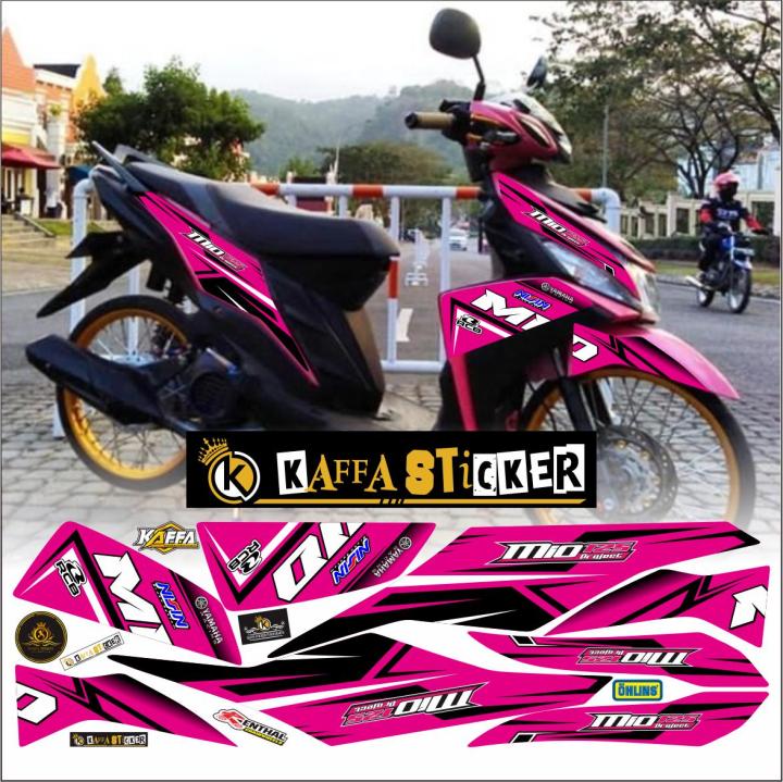 Stiker Striping Lis MIO M3 / Mio Z / Mio 125 Tahun 2014 2015 2016 2017 ...