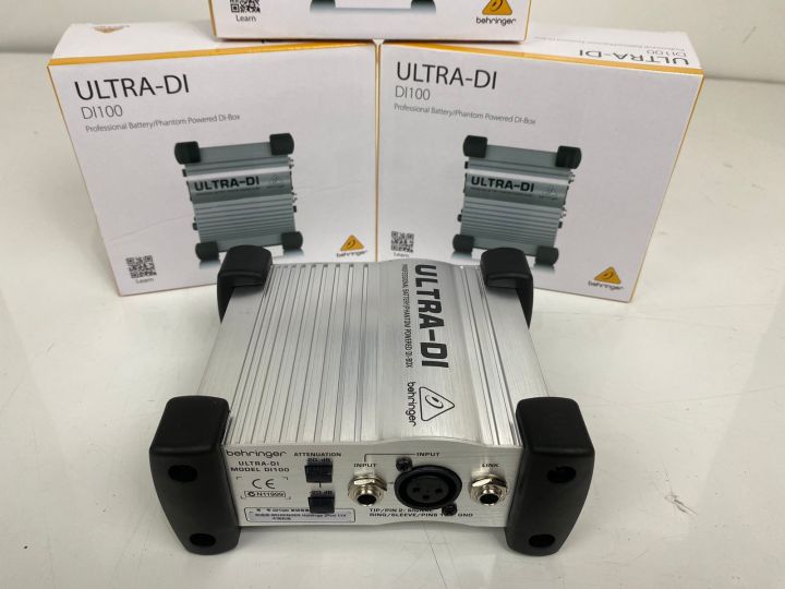 BEHRINGER ULTRA AUDIO DI 100 / DI100 DIRECT BOX BEHRINGER | Lazada ...