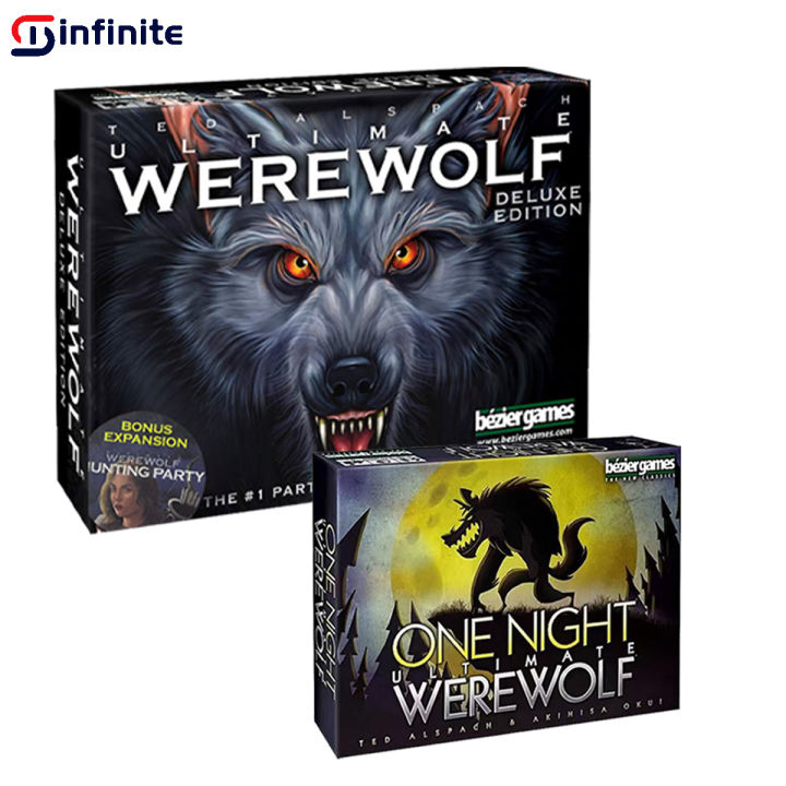 Werewolf Ultimate Werewolf Deluxe Edition บอร์ดเกม เกมล่าปริศนามนุษย์ ...