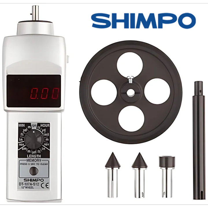 SHIMPO DT-107NS contact type (LED display),Handheld Rotational ...