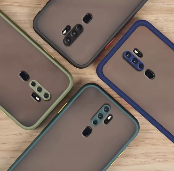**พร้อมจัดส่งในไทย Case Oppo A5 2020 / Oppo A9 2020 เคสขอบสี เคสออฟโป้ ...