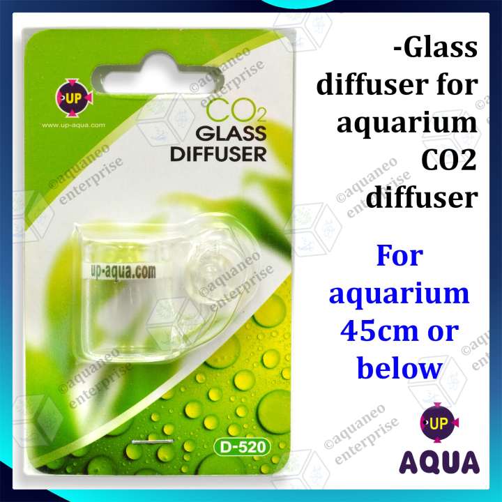 Up Aqua Aquarium Glass CO2 Diffuser D-520 | nano diffuser co2 aquascape ...