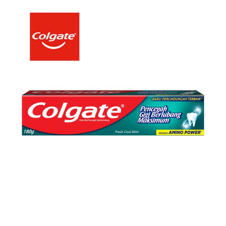 Colgate Maximum Cavity Protection Fresh Cool Mint Toothpaste 180g | Lazada