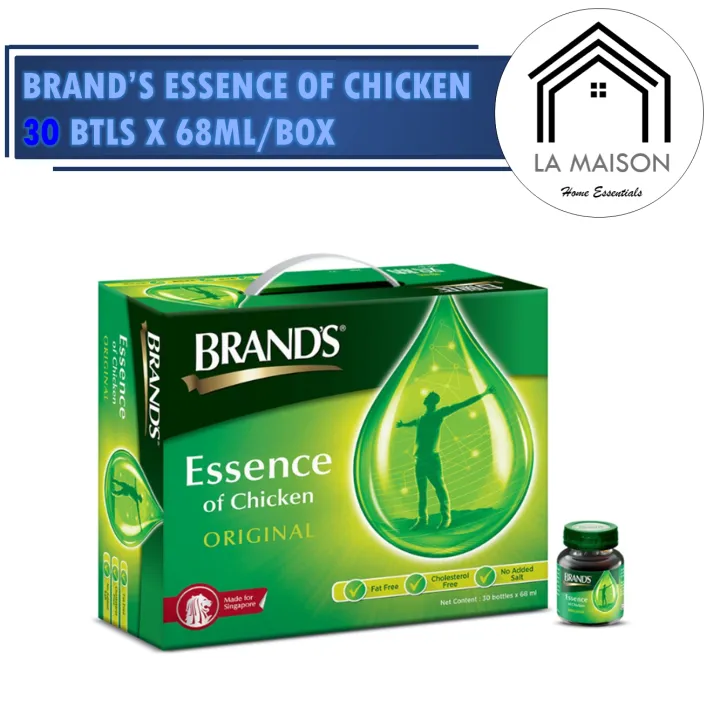 [Local Stock] BRAND’S Essence of Chicken Original | 30 bottles x 68ml ...
