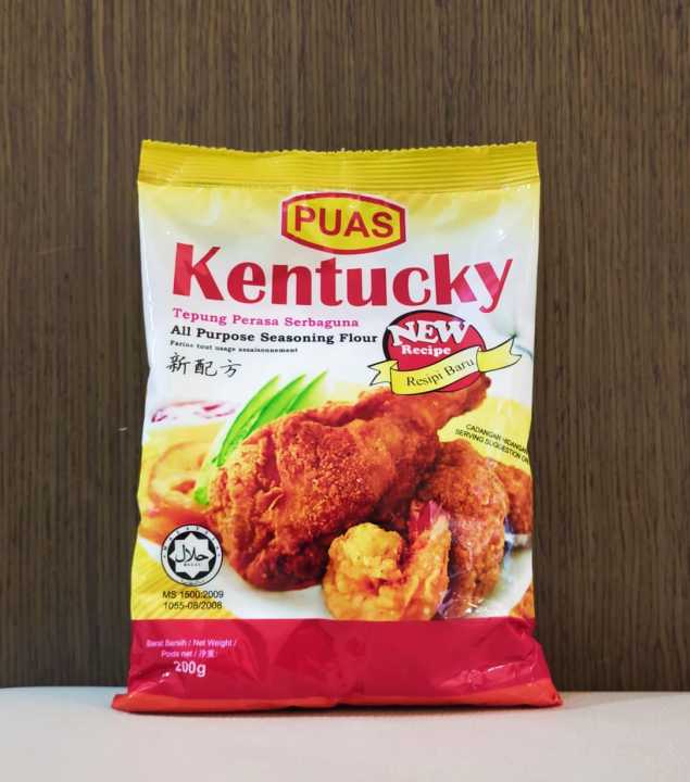 PUAS Kentucky' All-purpose Seasoning Flour New Recipe Fried Chicken ...