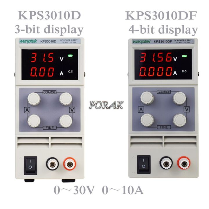 KPS3010D/DF Mini LED Digital Adjustable DC Power Supply ,30V. 10A ,110V ...