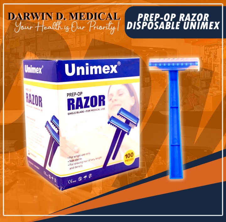 PREP-OP RAZOR DISPOSABLE UNIMEX PER PIECE | Lazada PH