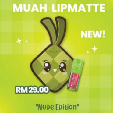 💄EDISI RAYA 💄BELLAZ LIPMATTE MUAH KETUPAT NUDE EDITION 7.0 💄EDISI RAYA ...