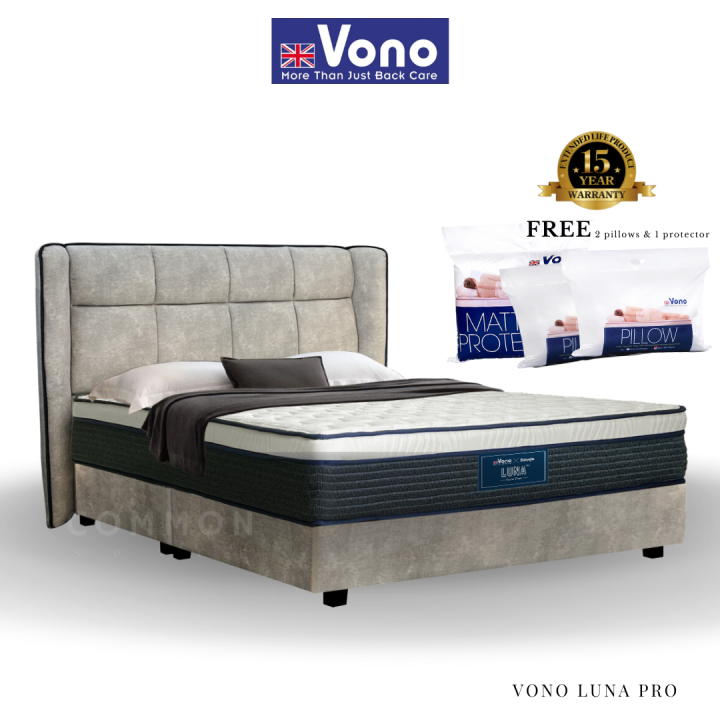 🔥Nego Best Price 🔥Vono Luna Pro Latex Mattress | 12 Inches Tilam 床垫 ...