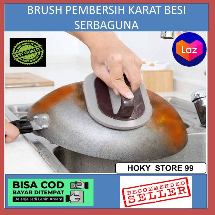 Brush Pembersih Karat Besi / Spons Pembersih Karat Nano Melamine Magic ...