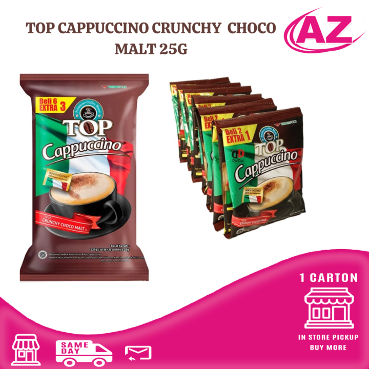 Top Cappuccino Crunchy Choco Malt 25g - STORE PICKUP / SAME DAY CASH ON ...