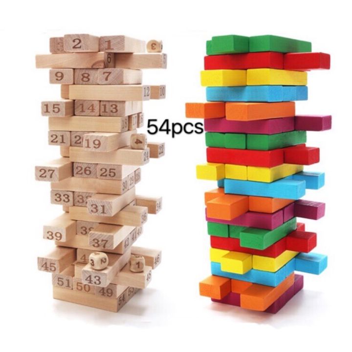 JLT Wooden Stacking Building Blocks | Lazada PH