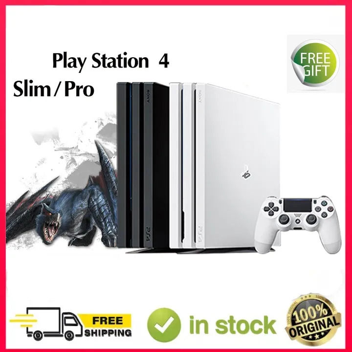 In stock PS4 fat/PS4 SIM/PS4 Pro PlayStation 4 Slim/Pro [500GB/1TB ...